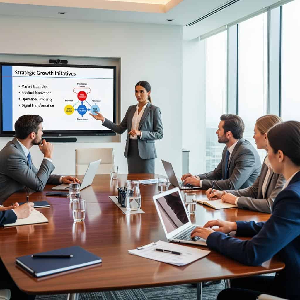 Professional consulting team